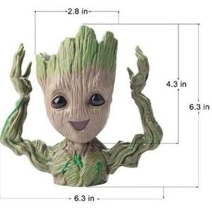 Marvel | Accents | Baby Groot Flower Pot Planter Guardians Of The ...